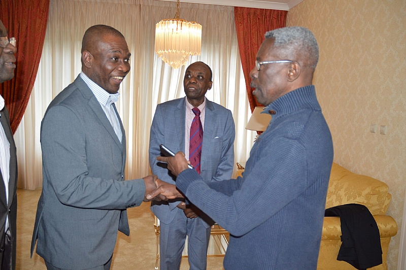 Farewell to HE Dr. J. Tony Aidoo Ghana's Ambassador to Netherlands at ...