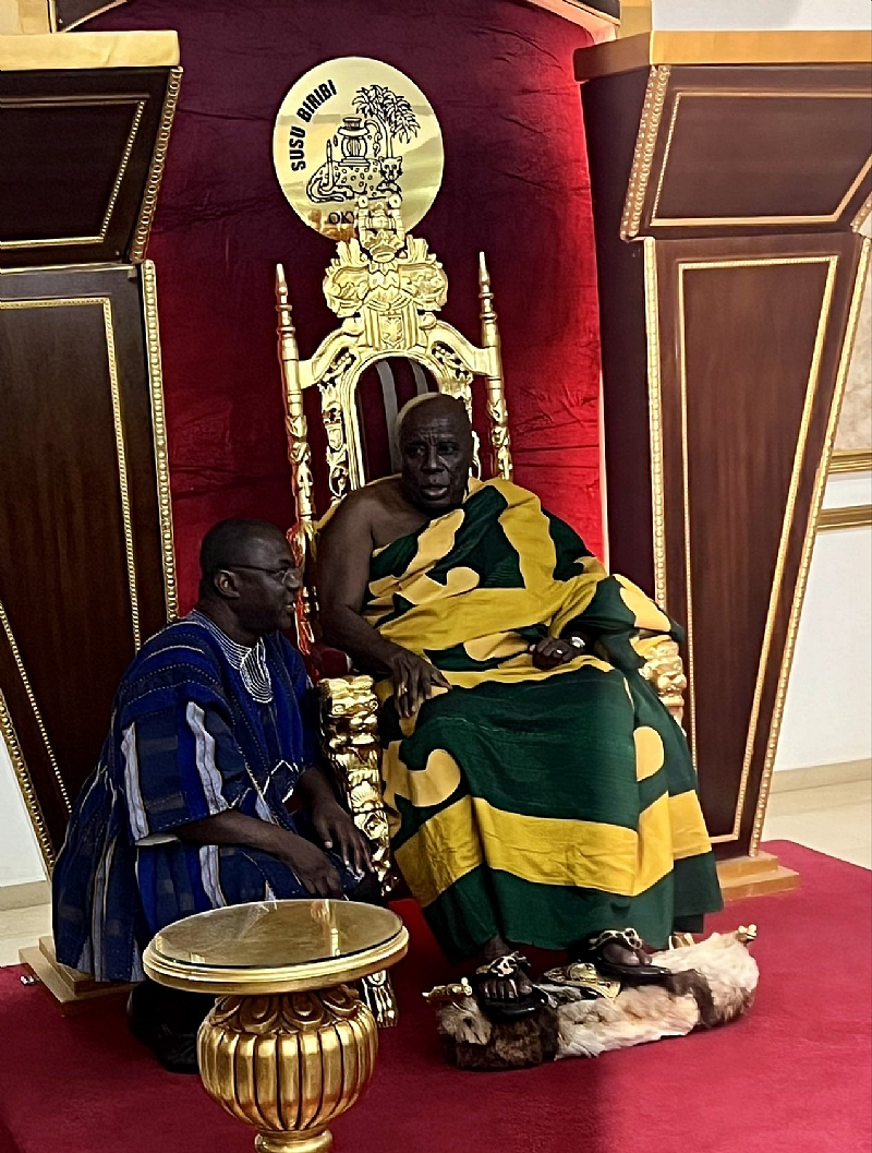 Dr. Amin Adam courts Okyehene’s support on Ghana’s environmental ...