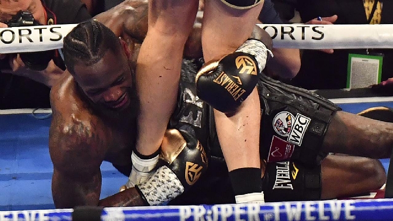 Battered Wilder Rushed To Hospital After Brutal Loss To Fury