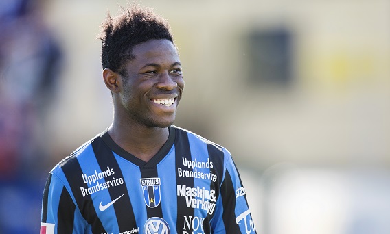 Ghanaian youngster Kingsley Sarfo strikes for newly-promoted top-flight ...