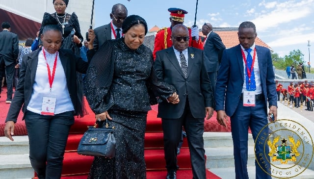 Akufo-Addo and wife attend late Namibia President’s funeral