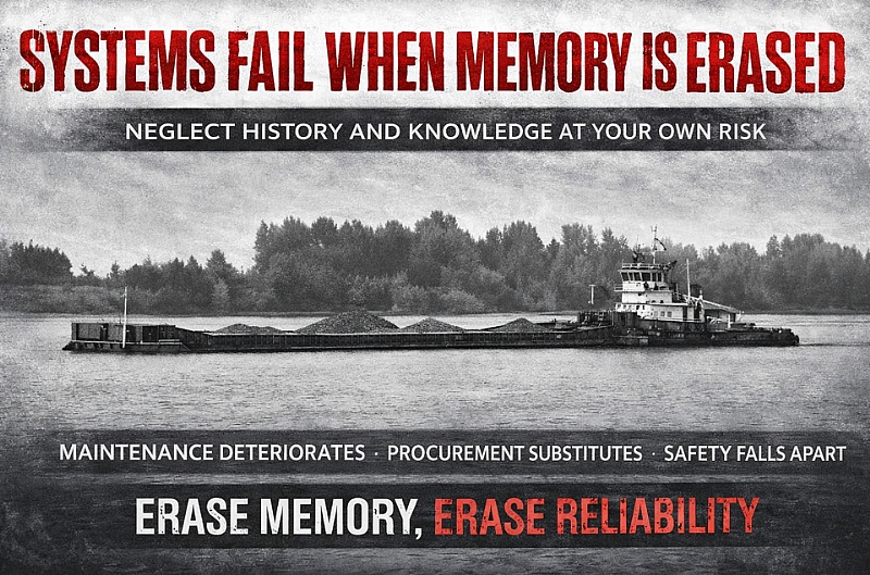 Systems Fail When Memory Is Erased