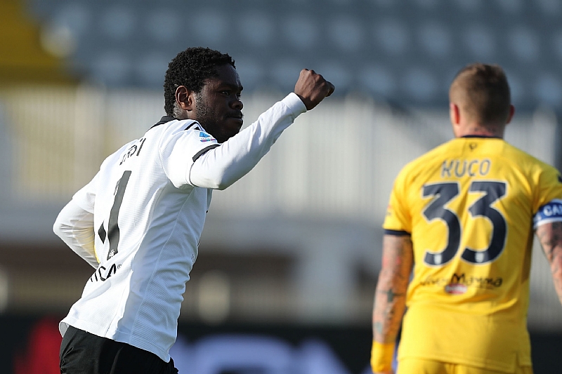 Emmanuel Gyasi scores first Serie A brace in Spezia stalemate with Parma