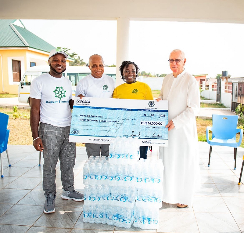 Weija Leprosarium gets support from Ronkon Foundation