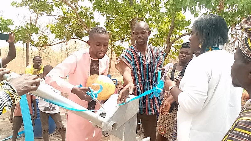 Assemblyman secures borehole from prophetess for his people at Frafra ...