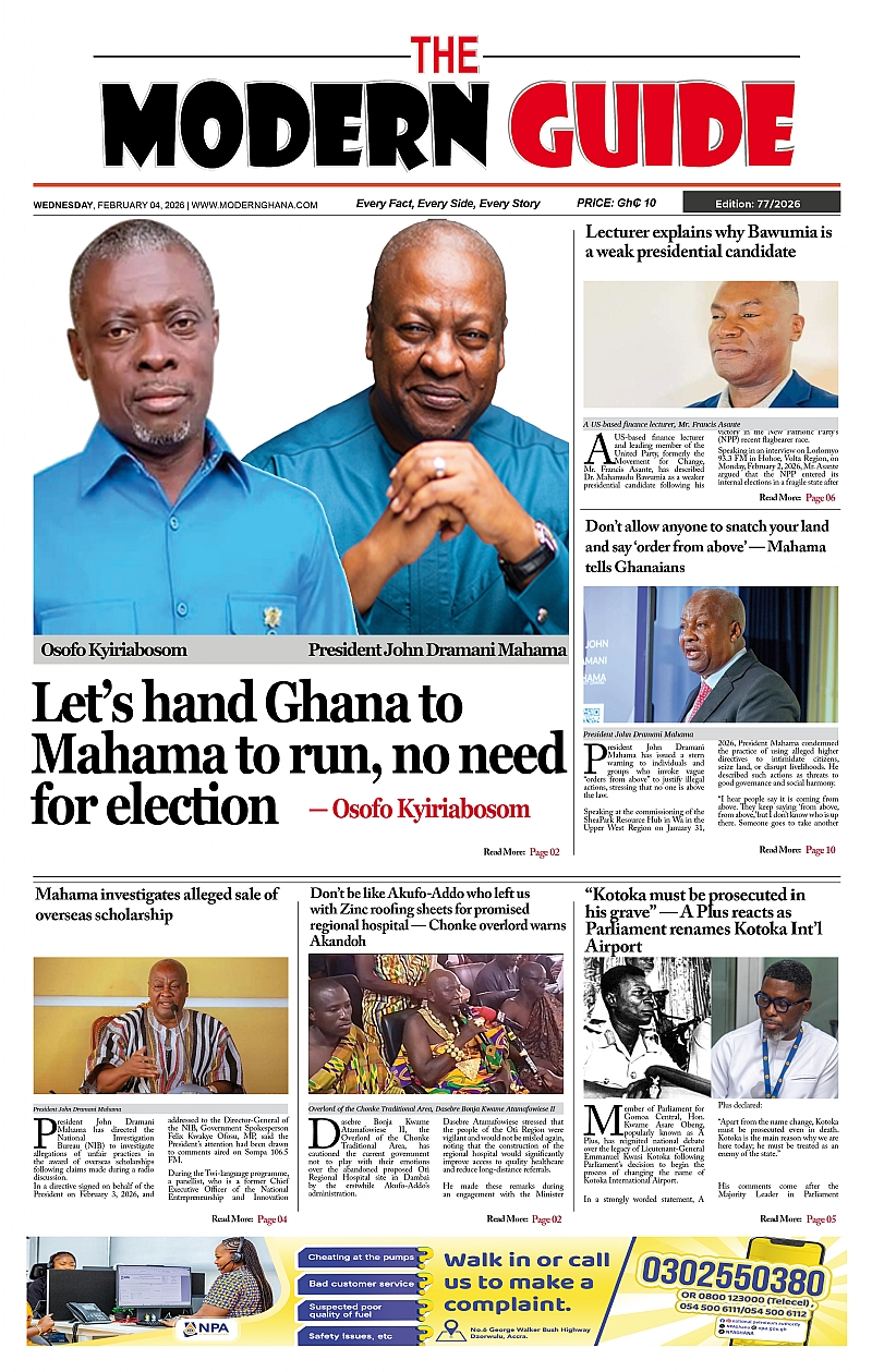 The Modern Guide Newspaper Editions