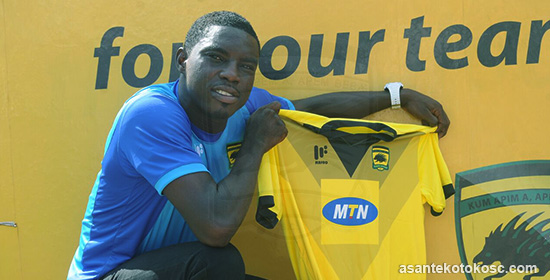 Asante Kotoko confirm striker Emmanuel Osei loan move to Bechem United