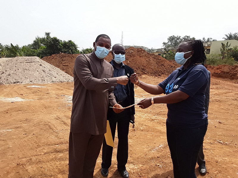 Construction Begins On New NHIS Office In Obuasi Municipal