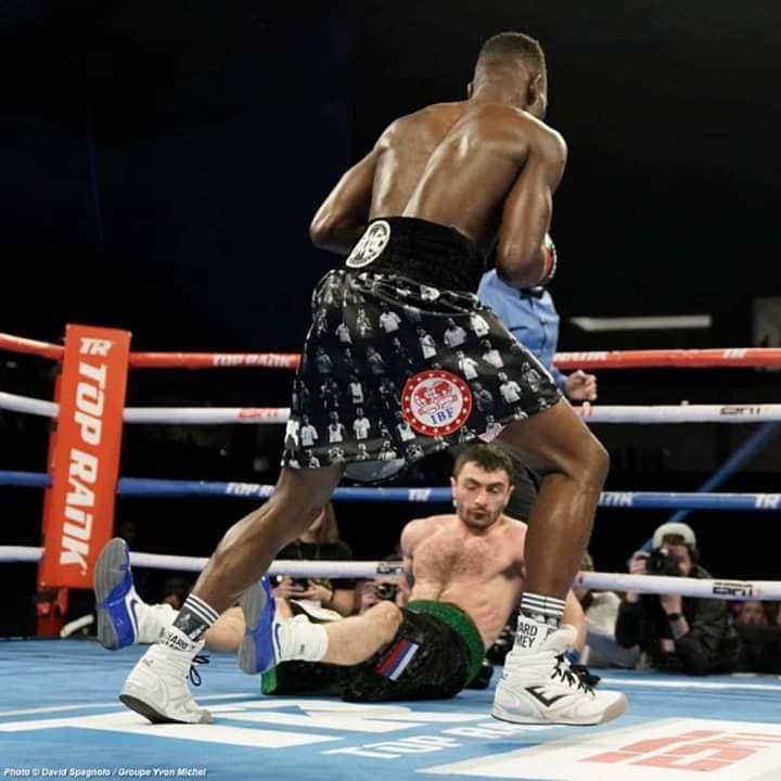 New IBF Champion Commey Commended By GOC