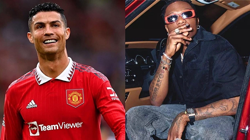 Cristiano Ronaldo is the GOAT — Wizkid wades into football debate