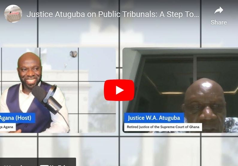 Justice Atuguba weighs in on NDC's reintroduction of public tribunals ...