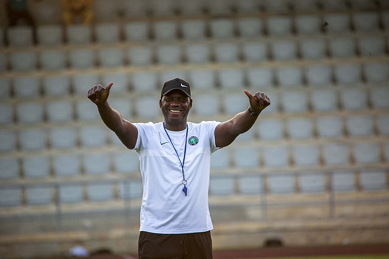 Augustine Eguavoen to remain in charge of Super Eagles on interim basis