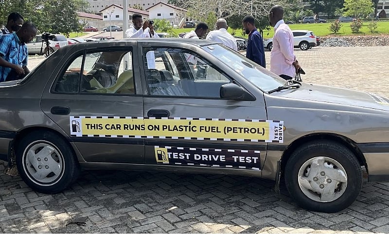 University of Ghana converts plastic waste to petrol, diesel and gas