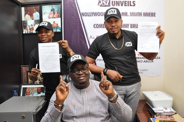 Ace artistes Smith Nnebe, Funny Bruno sign management deal with Don ...