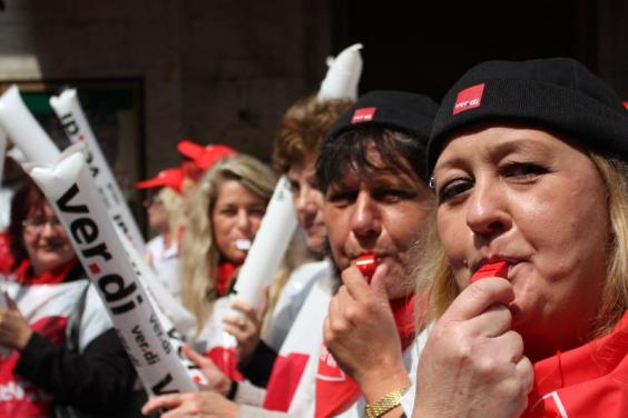 German Public Workers Union Fights To Get 6.3% Pay Rise