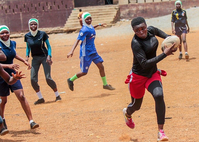 Ghana Rugby Inspires Girls....On International Women’s Day
