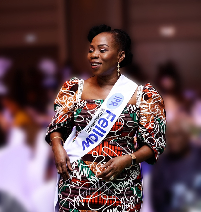 Esther Cobbah Becomes A Fellow Of IPR Ghana