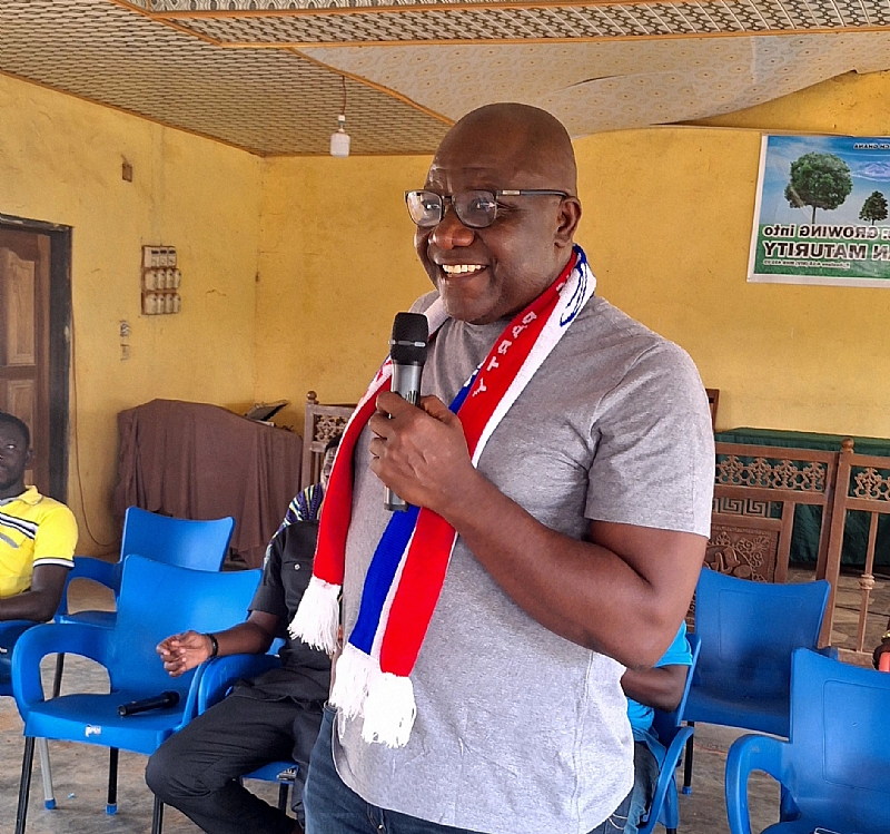 Amenfi West: Hon Kwasi Afrifa caution constituents against temporary relief