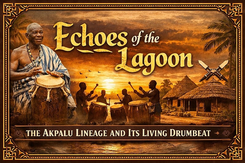 Echoes of the Lagoon: The Akpalu Lineage and Its Living Drumbeat
