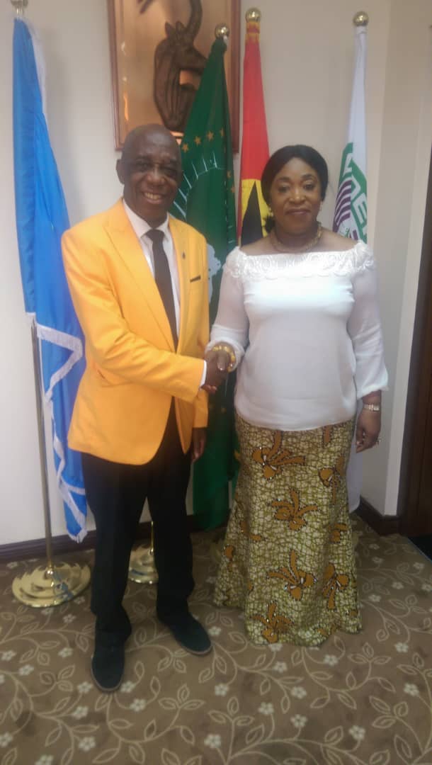 Dr. Thomas Mensah Meets Foreign Affairs Minister Ayorkor