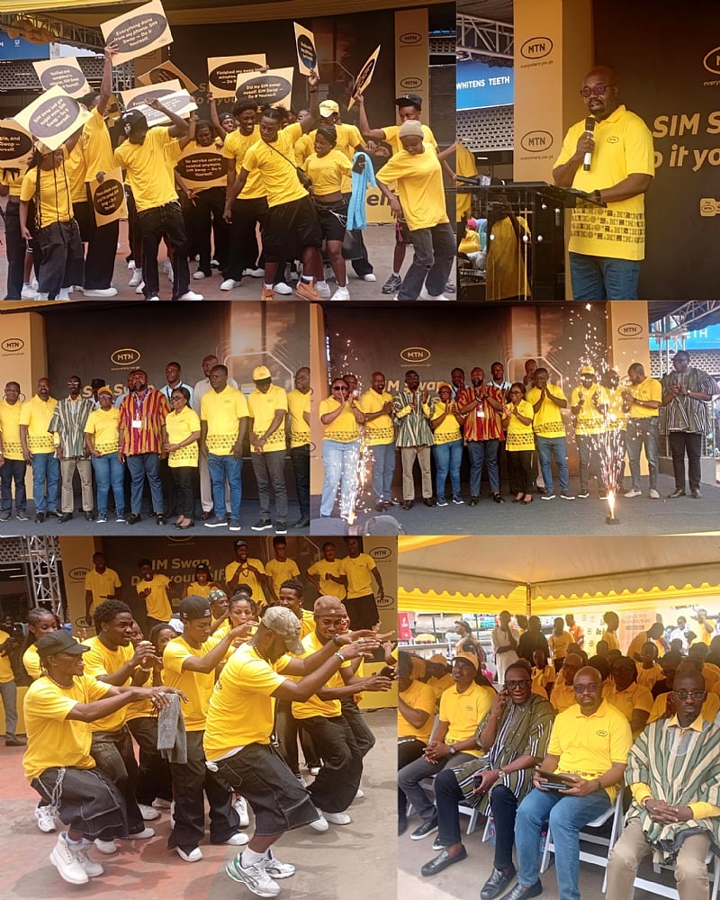 MTN Ghana thrills Kumasi with mega launch of self-service SIM swap platform