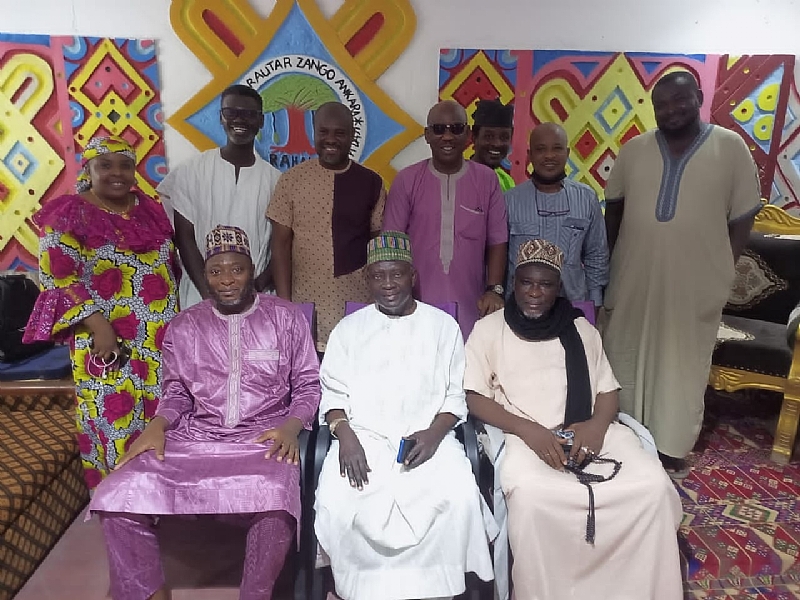 Greater Accra Zongo Chief meetJournalists of Zongo Descent