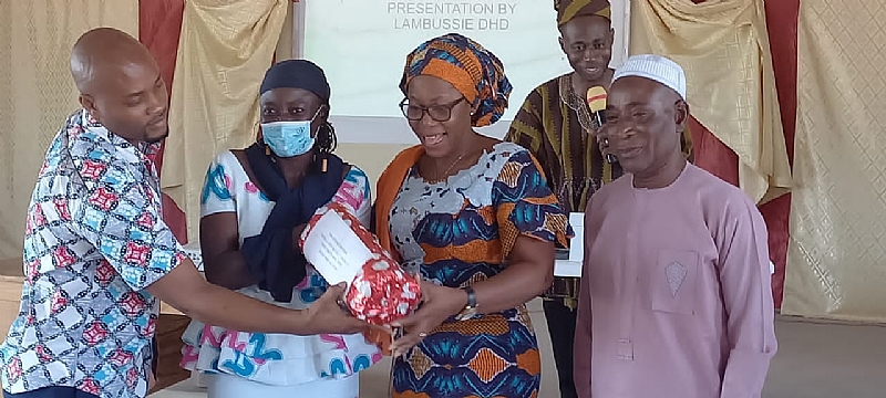 20 CHPS compounds operate without physical structures at Sissala West ...