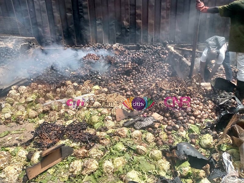 Racecourse Market fire: Court remands three persons for attacking fire ...