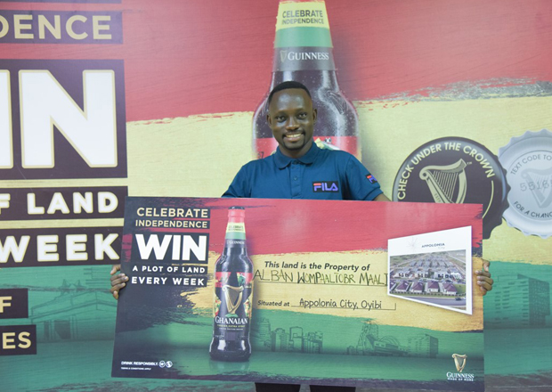 Guinness Promo Winner Grabs Land