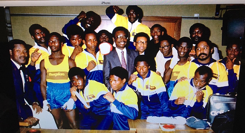 Amb. Quarcoo Pledges Boxing Revival