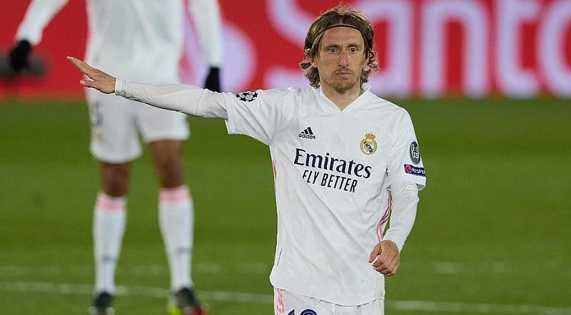 Modric doesn't look 35 on the pitch, says Zidane