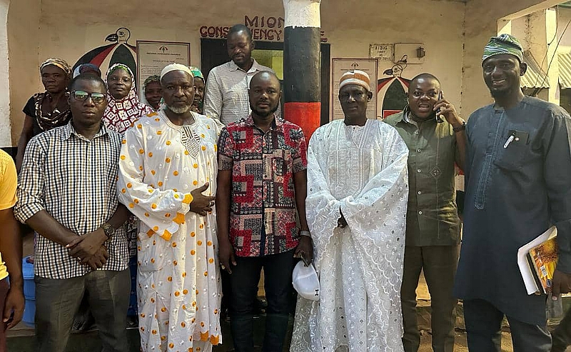 Ako Gun pays working visit to Mion constituency