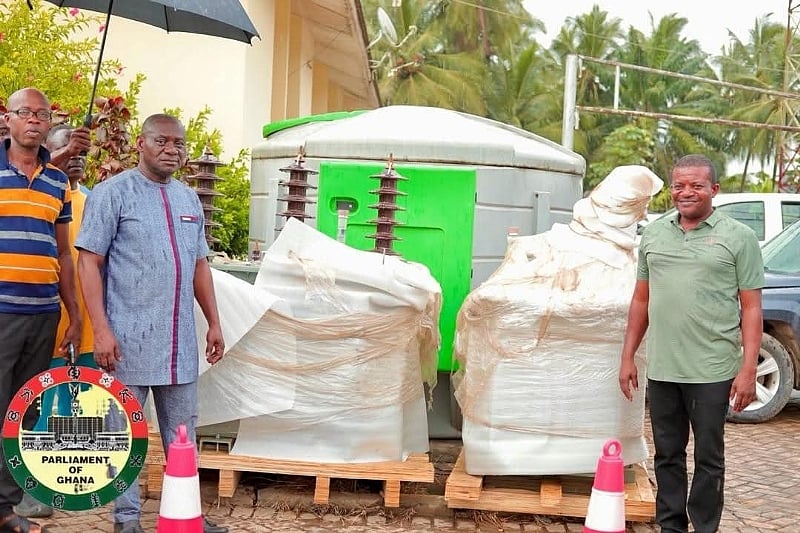 Hon. Robert Wisdom Cudjoe donates transformers to restore power in ...