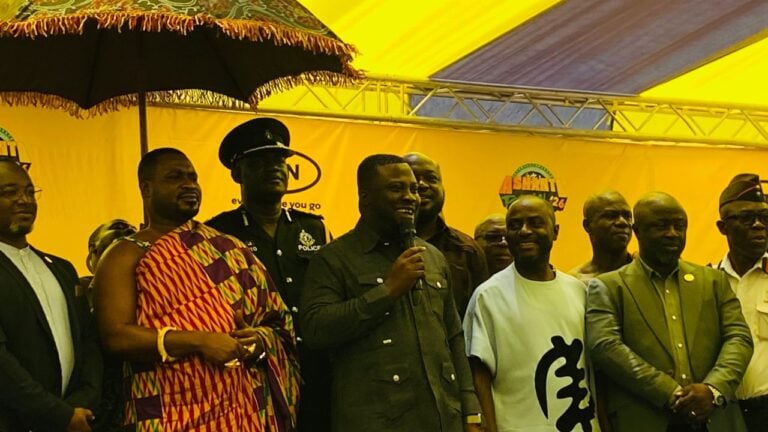 Ashanti Regional Minister commends MTN Ghana for supporting Ashanti Fest