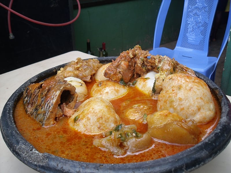 Children after six months of breastfeeding can eat banku with soup ...