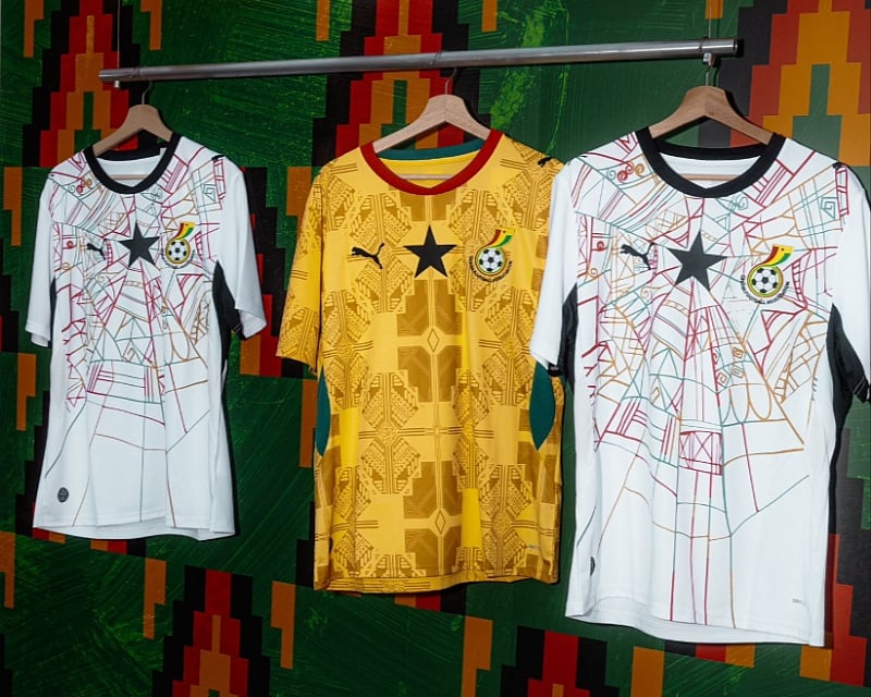 PUMA unveils Black Stars' official jerseys ahead of 2026 World Cup [PHOTOS]