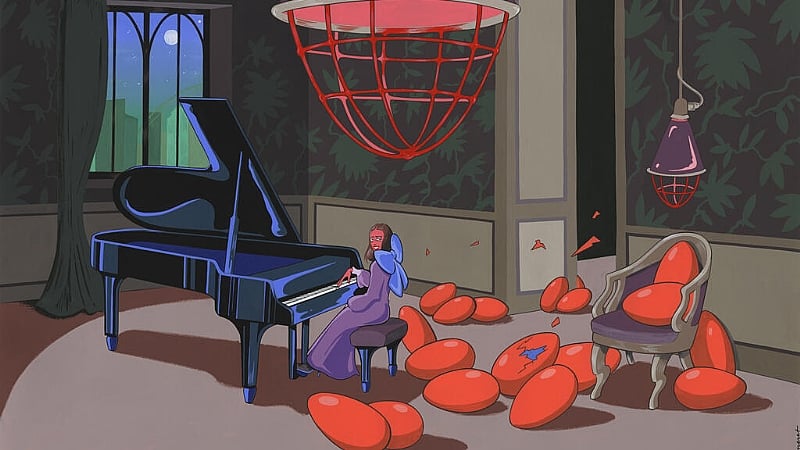Paris contemporary art fair showcases world's top women illustrators