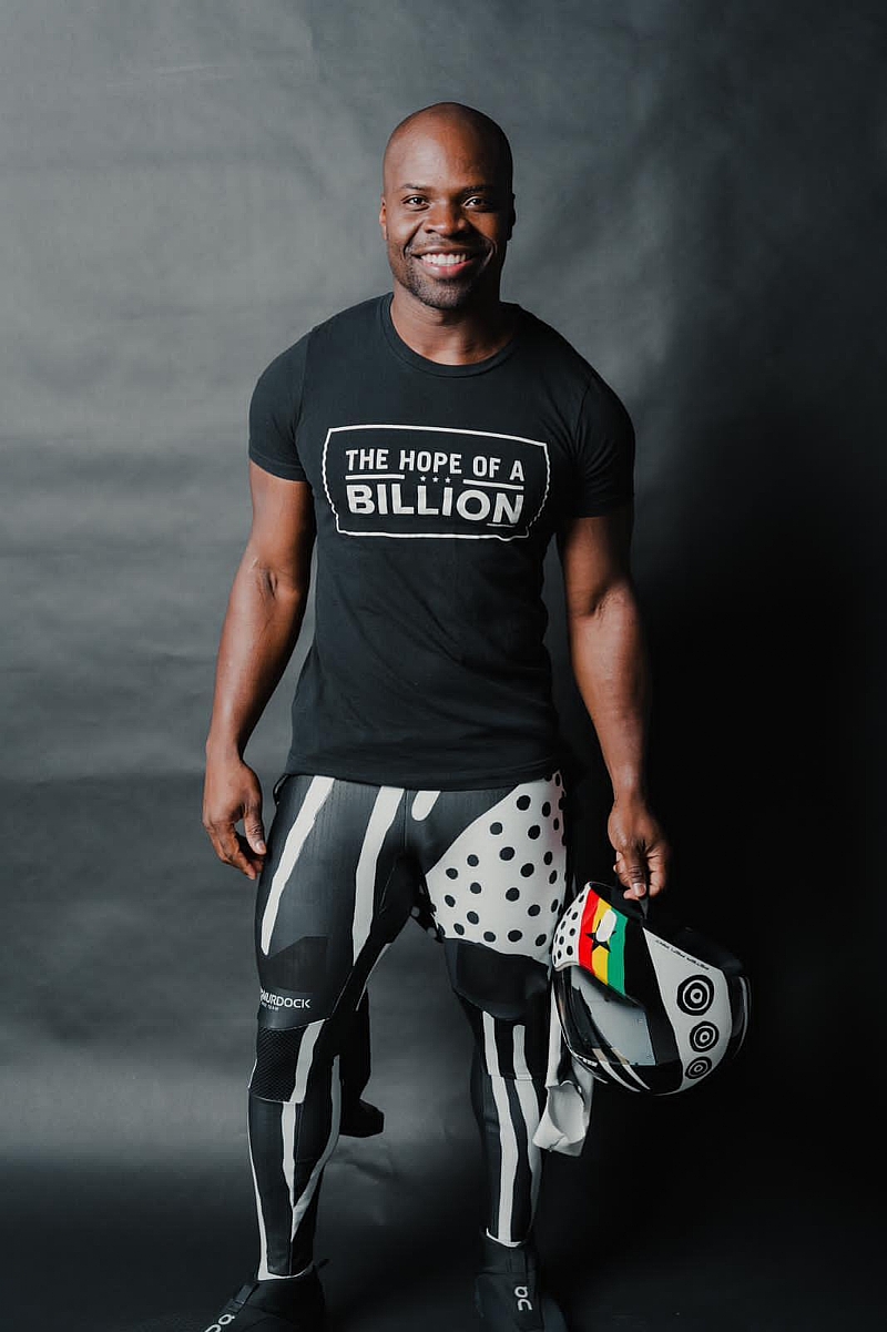 Ghana's Akwasi Frimpong makes history with top 30 finish in Skeleton ...
