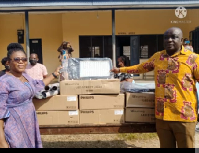 Sege MP inspects progress of work at Ada Senior Technical