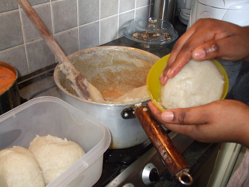 Recipe; Akple On The Menu