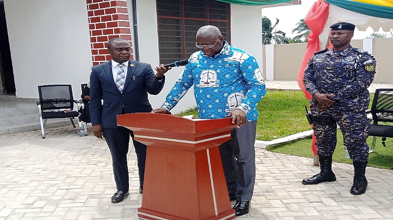 Chief Justice commissions District Court at Akomadan