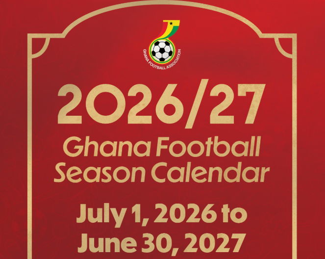 GFA confirms June 1 as starting date for 2026/27 Ghana football season