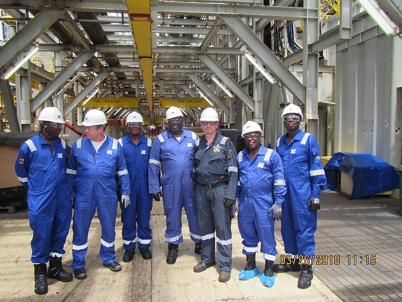 Deputy Energy Minister, Petrocom, GNPC, VRA, Others Visit FPSO Kwame ...