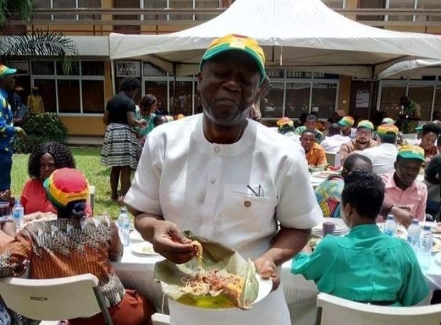 Kenkey Party In Celebration Of $21billion Borrowing & Dollar Cedi Ratio ...