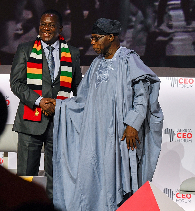 Zimbabwean President Mnangagwa At Africa CEO Forum: 'Let Africa Evolve'