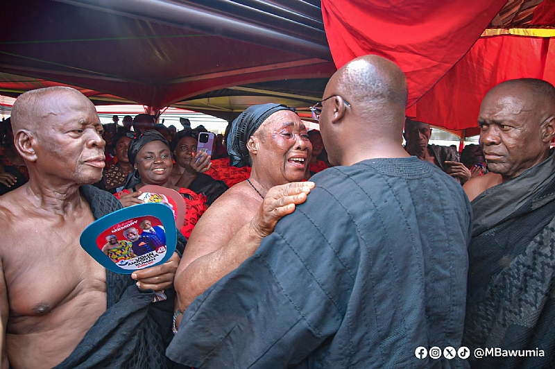 Bawumia join mourners to observe one-week rites for John Kuma