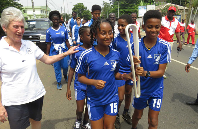 Queen’s Baton Relay Hits TRRS
