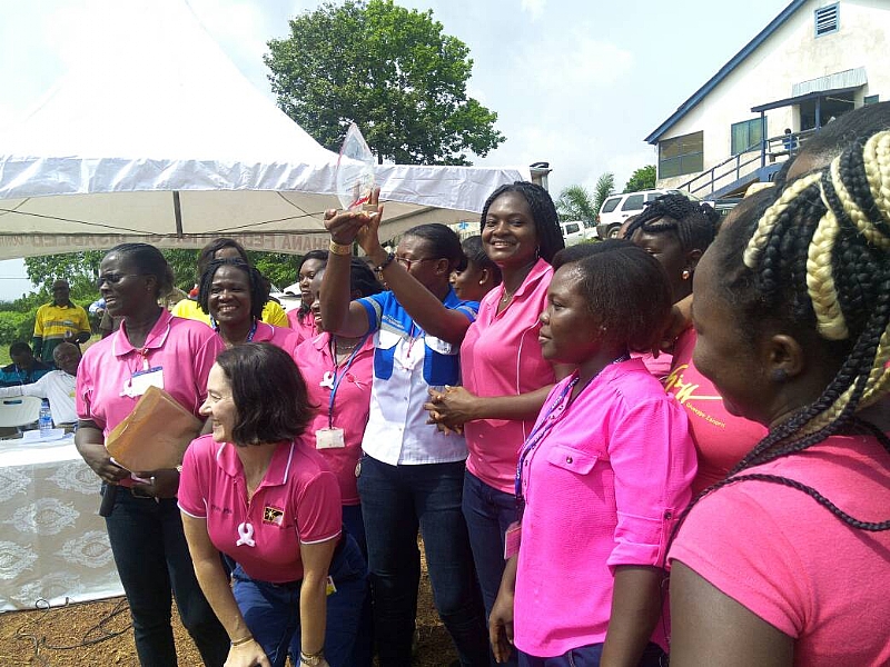 Prestea; Golden Star Mine Opens Breast Cancer Screening Centre.