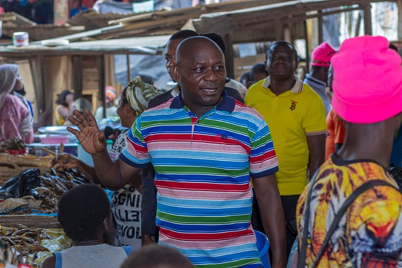 Covid-19: Hon. Wisdom Cudjoe Distributes Preventive Items