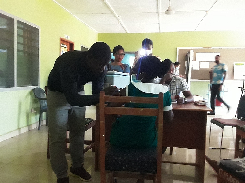 Dormaa East: COVID-19 vaccination for health workers and other ...